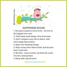 7 Practical and Simple Rules For A Happy Life (Basic Happiness Tools)