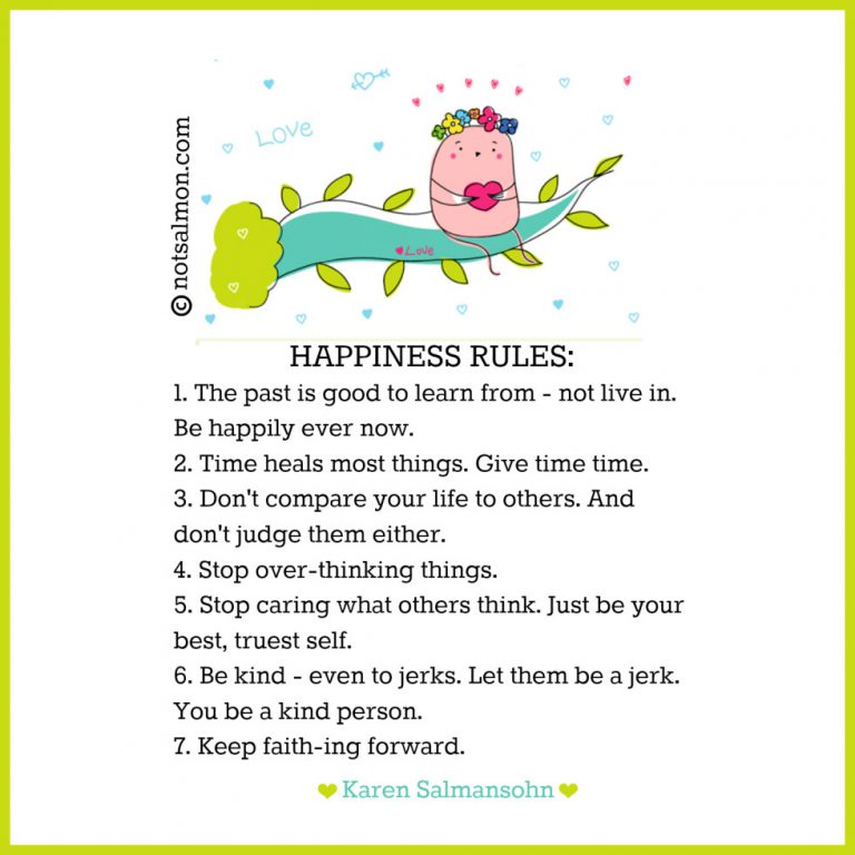 7 Practical and Simple Rules For A Happy Life (Basic Happiness Tools)