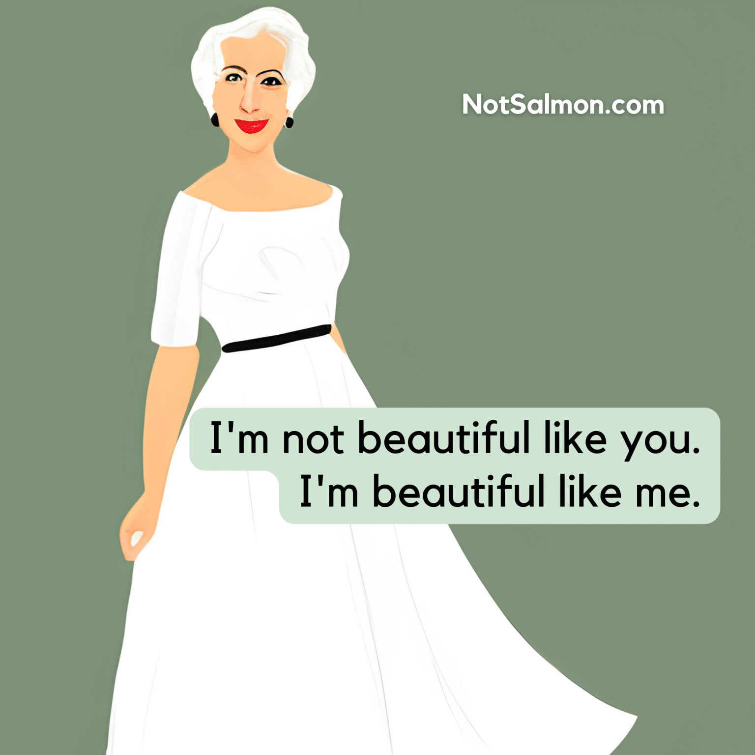 Self Acceptance: I'm Not Beautiful Like You. I'm Beautiful Like Me.